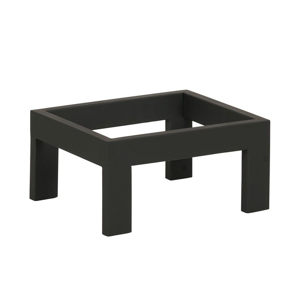 Cal-Mil Sydney Sleek Black Metal Riser, 10 inch Width x 12 inch Depth x ...