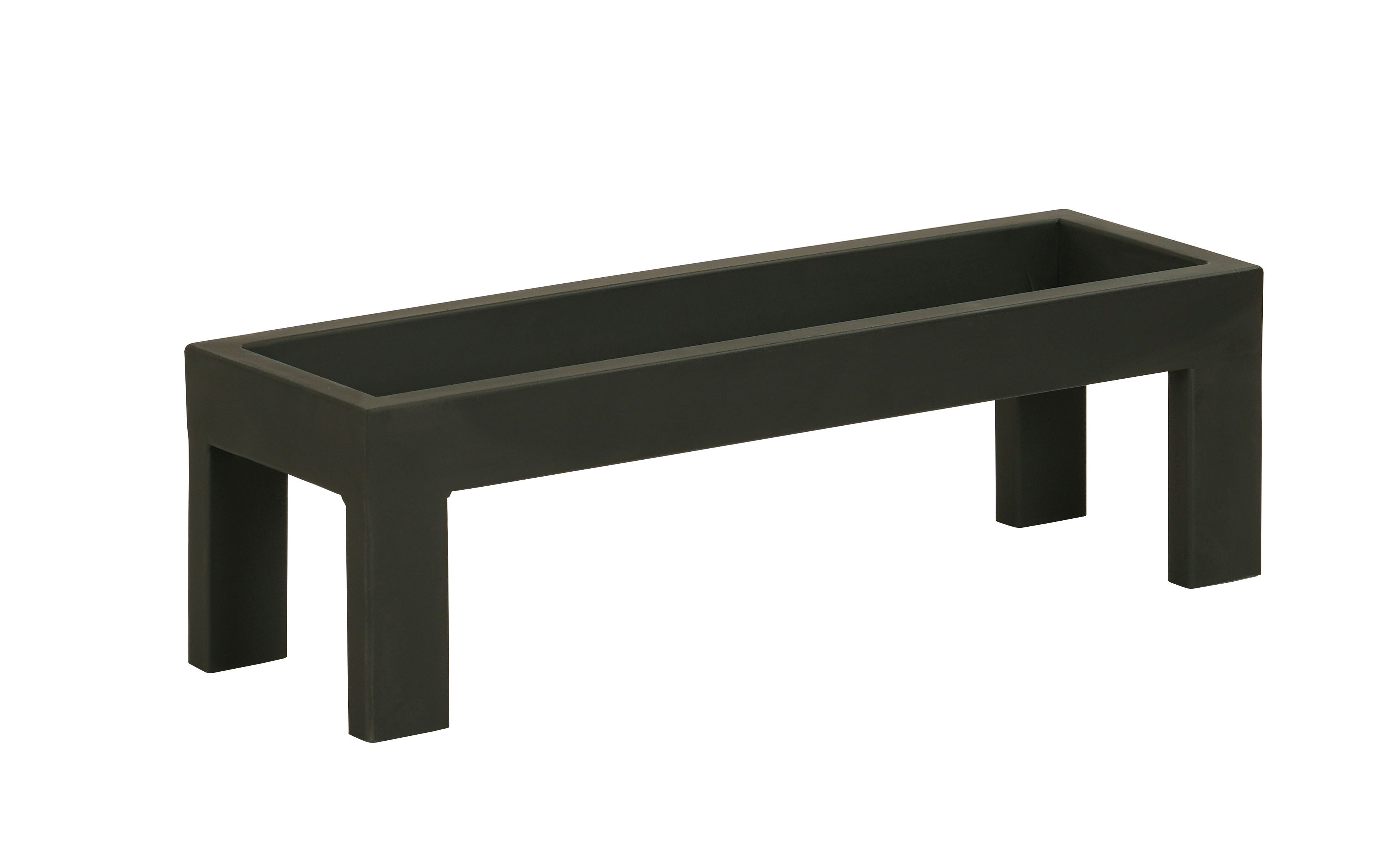 Cal-Mil Sydney Sleek Black Metal Riser, 6 inch Width x 20 inch Depth x ...