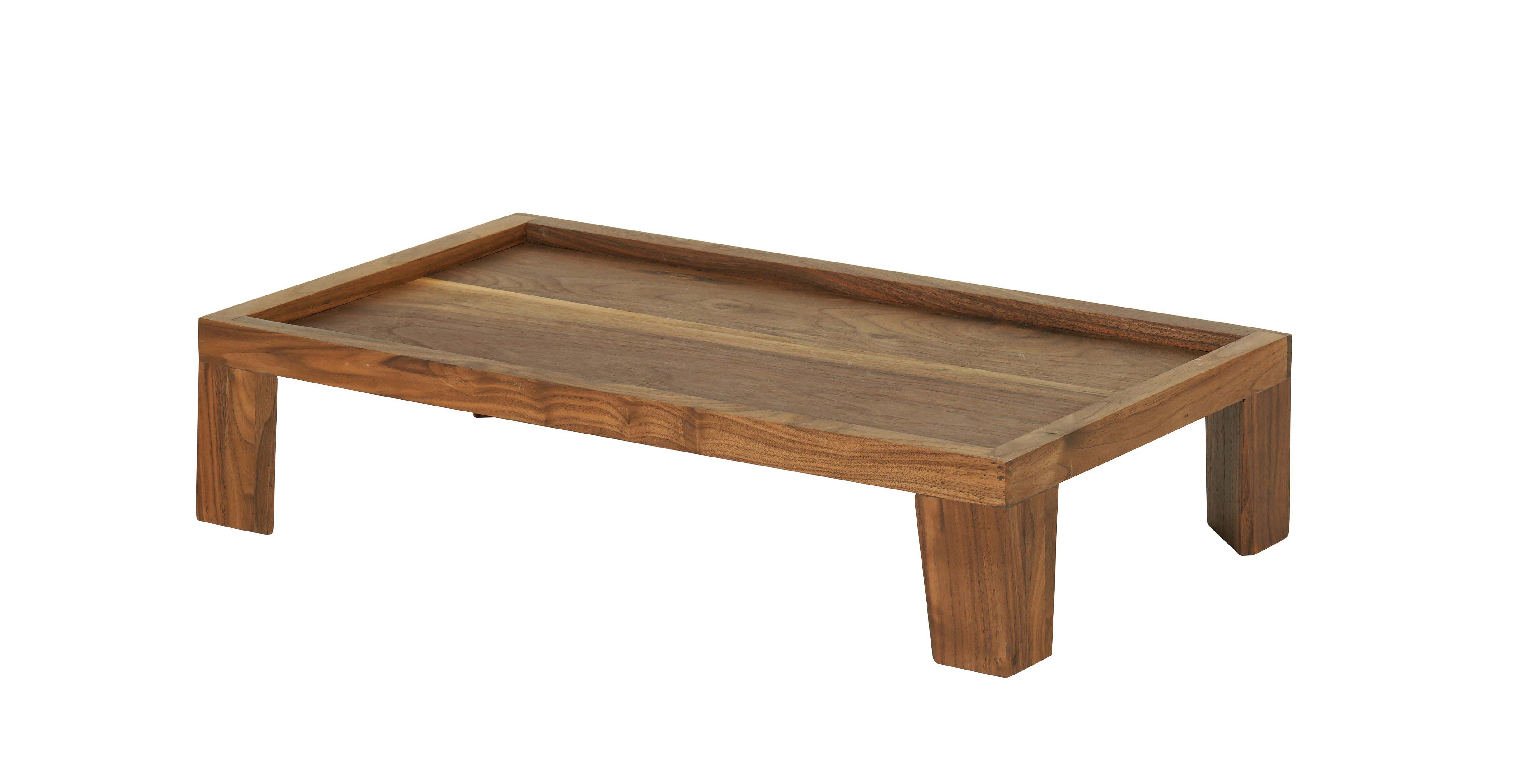 Cal Mil Sydney Walnut Taper Leg Riser, 12 inch Width x 20 inch Depth x ...