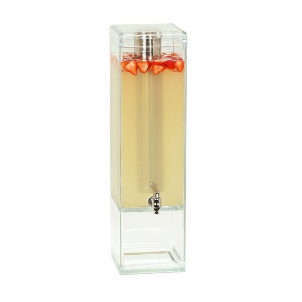 Cal-Mil Polycarbonate 3 Gallon Beverage Dispenser with Ice Chamber, 7. ...