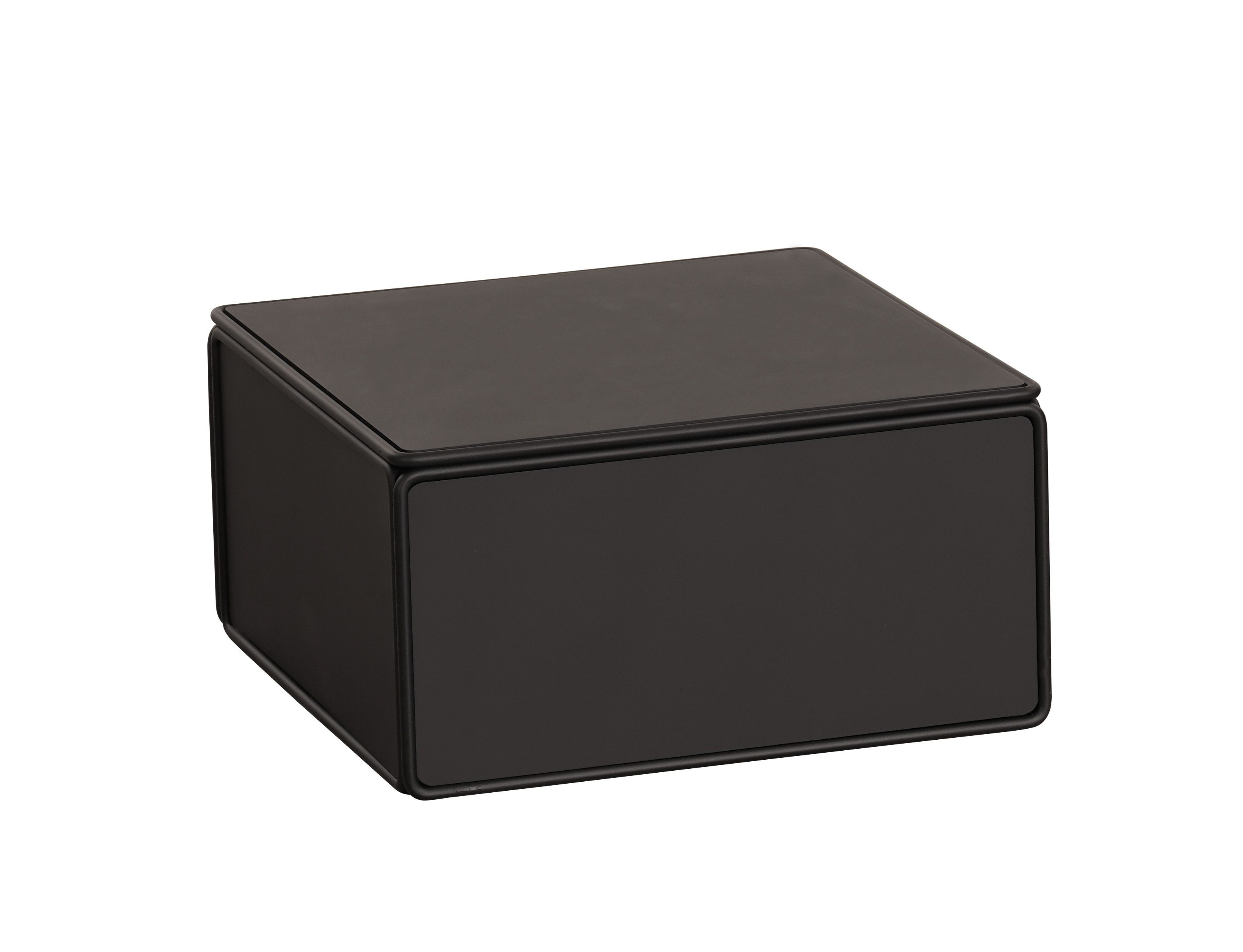 Cal Mil Onyx Durable Black Metal Square Riser, 12 inch Width x 12 inch ...