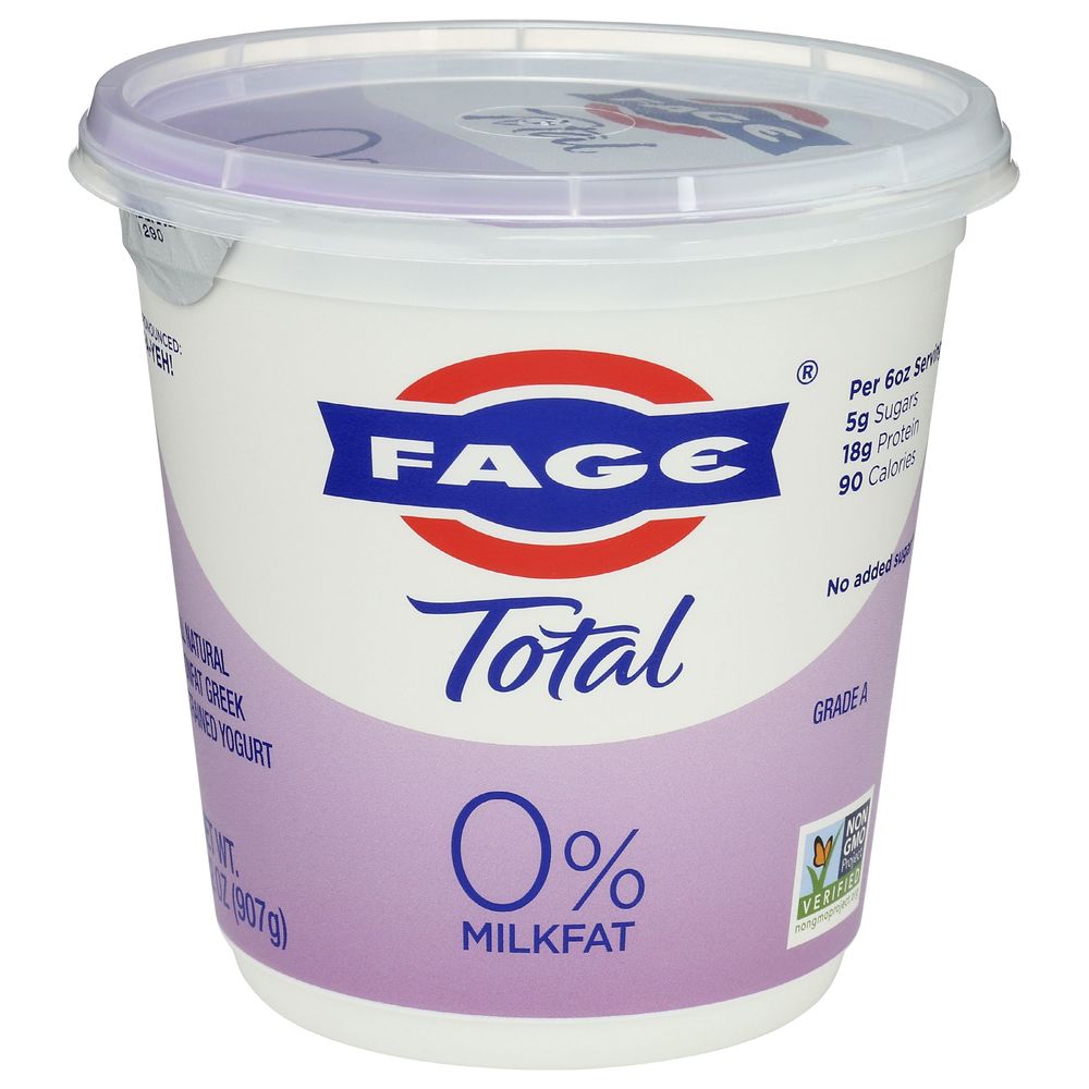 Fage Total 0 Percent Milkfat Plain Greek Yogurt | FoodServiceDirect