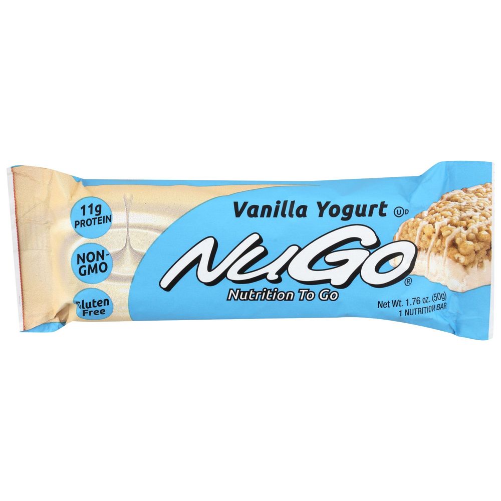 NuGo Vanilla Yogurt Protein Bar, 1.76 Ounce -- 15 per case