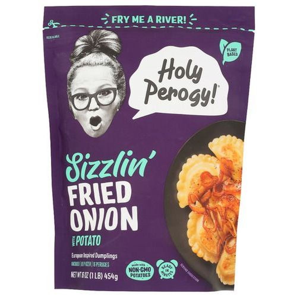 Holy Perogy Perogies Sizzlin Fried Onion with Potato Perogies, 1 Pound ...