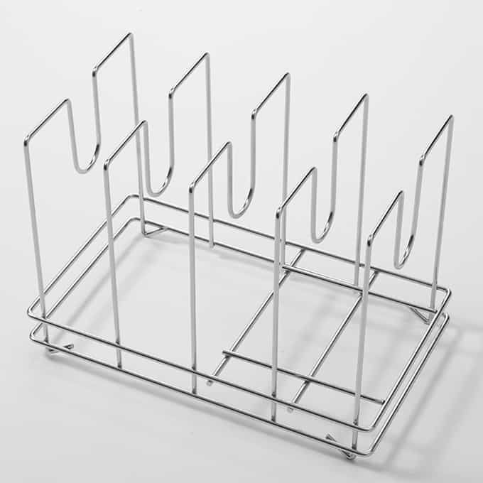 American Metalcraft Chrome-Plated Steel Pizza Screen Rack, 10 1/2 inch ...