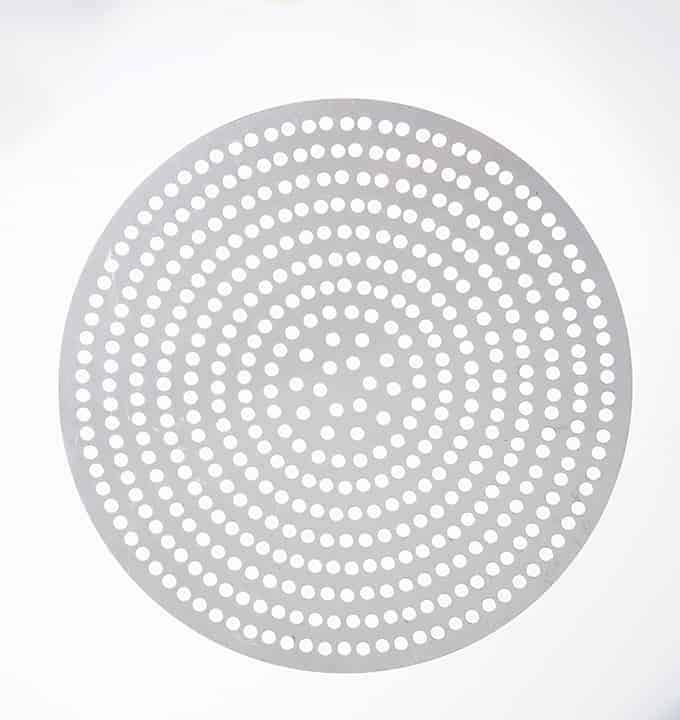 American Metalcraft Aluminum Super Perforated Disk, 15 inch Dia.