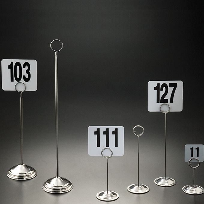 American Metalcraft Deluxe Reservation Stand and Card Holder, 18 inch ...