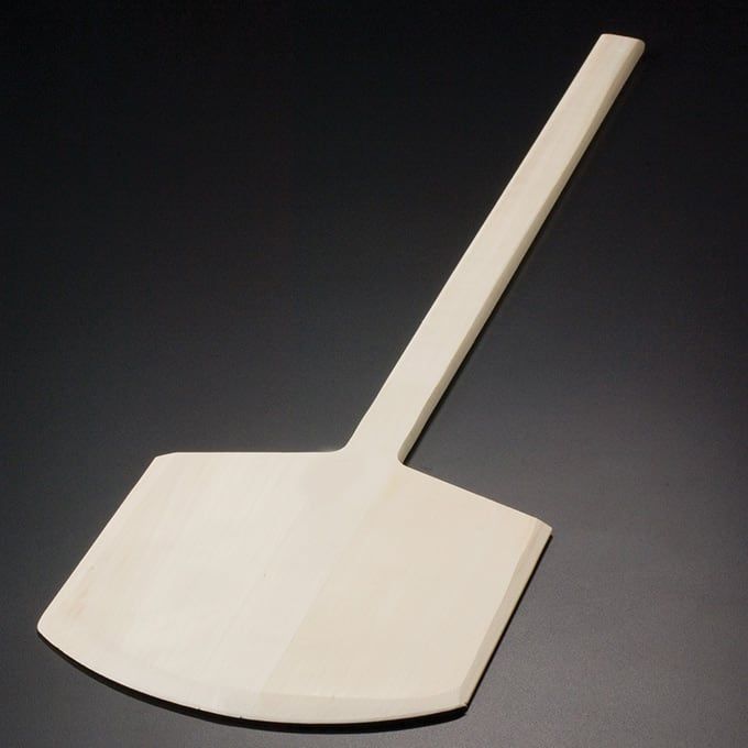American Metalcraft Deluxe Wood Square Blade Pizza Peel, 11 inch Square ...
