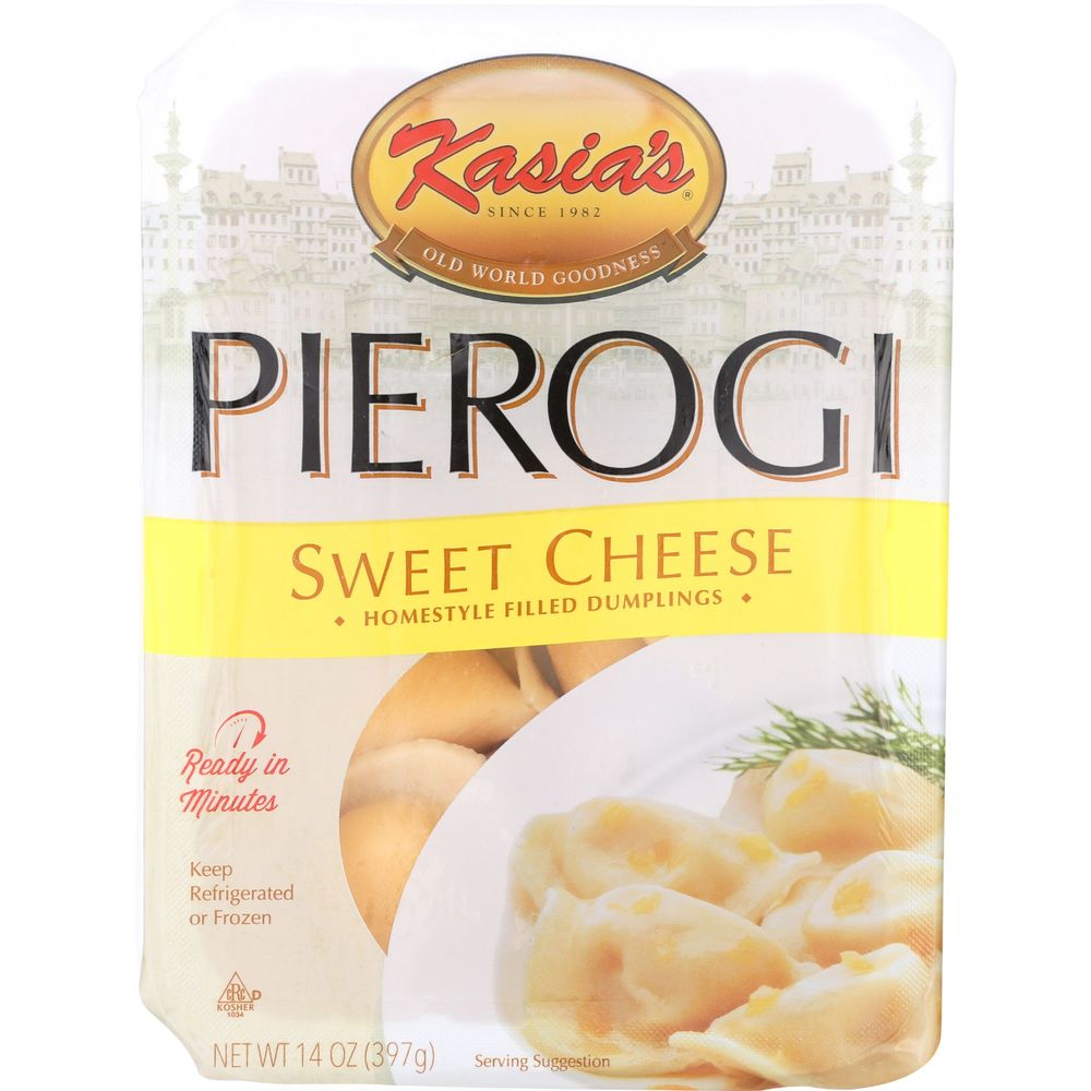 Kasias Sweet Cheese Pierogi, 14 Ounce -- 6 per case