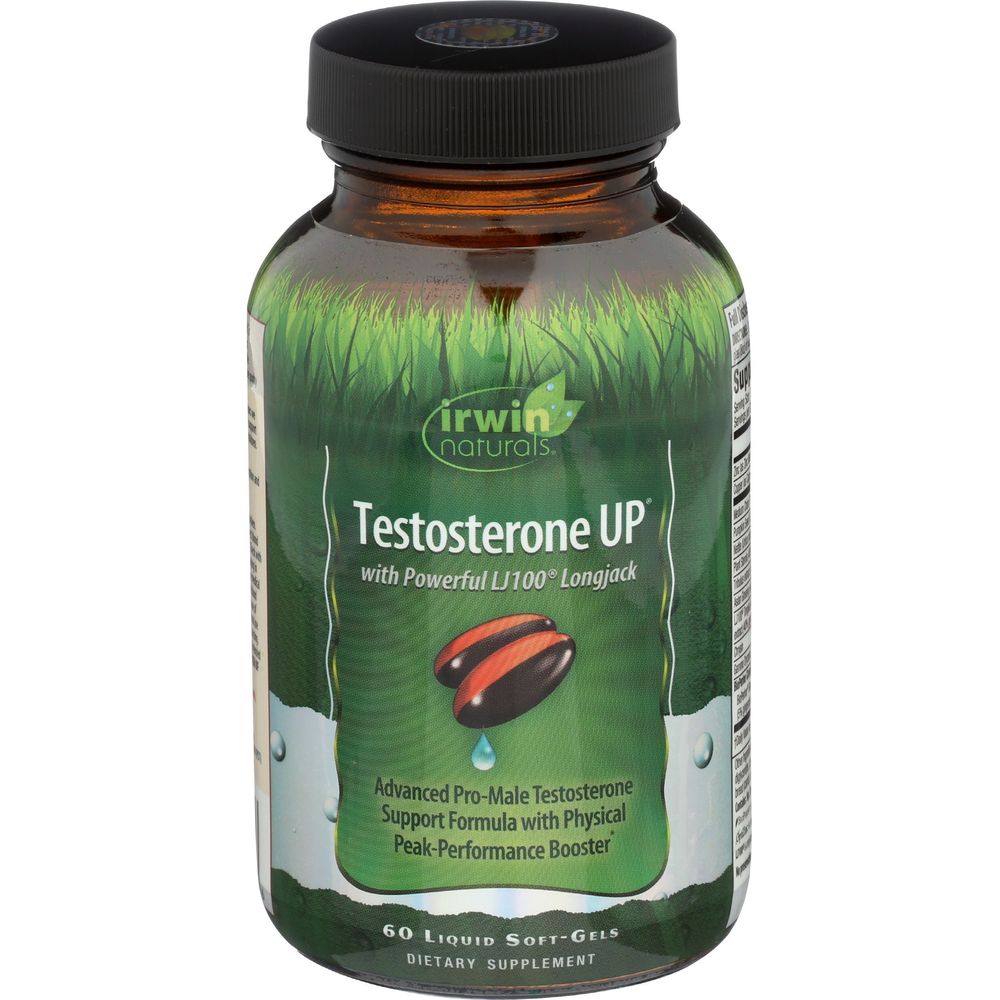 Irwin Naturals Testosterone Up Liquid Softgels, 60 count