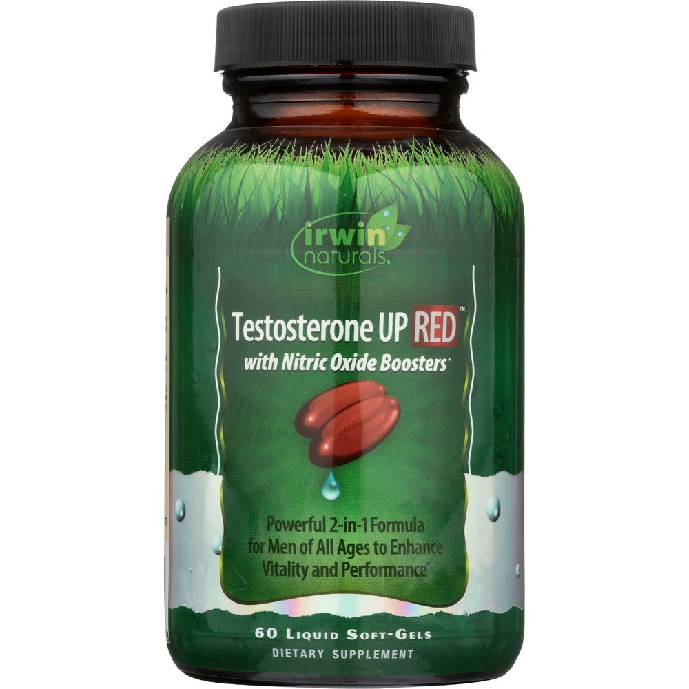 Irwin Naturals Testosterone Up Red With Nitric Oxide Boosters Liquid ...