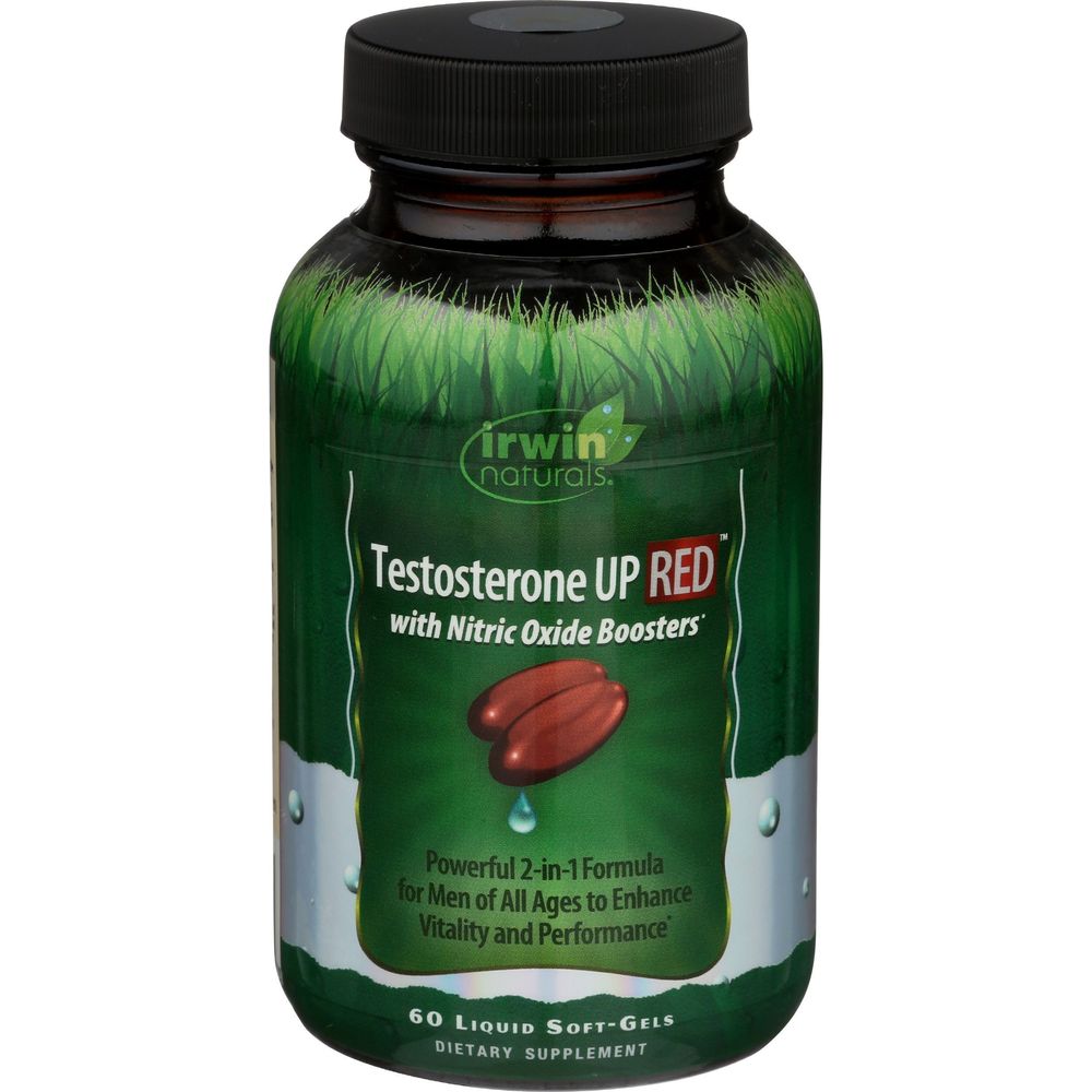 Irwin Naturals Testosterone Up Red With Nitric Oxide Boosters Liquid ...