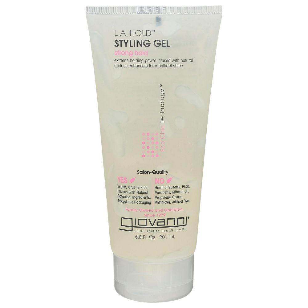 Giovanni LA Hold Hair Styling Gel, 6.8 Ounce -- 3 per case