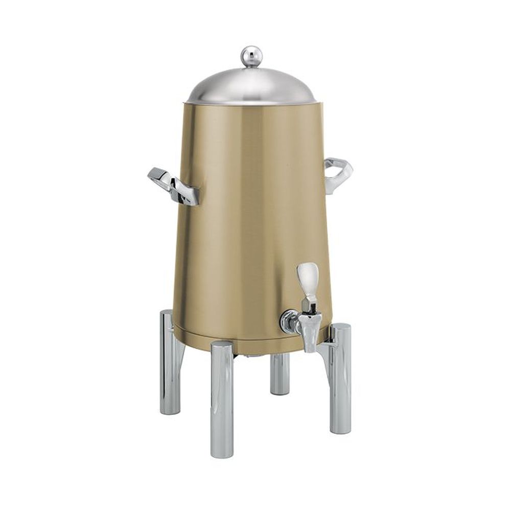 Service Ideas Flame Free Thermo Urn Metallic Elements Vintage Gold ...