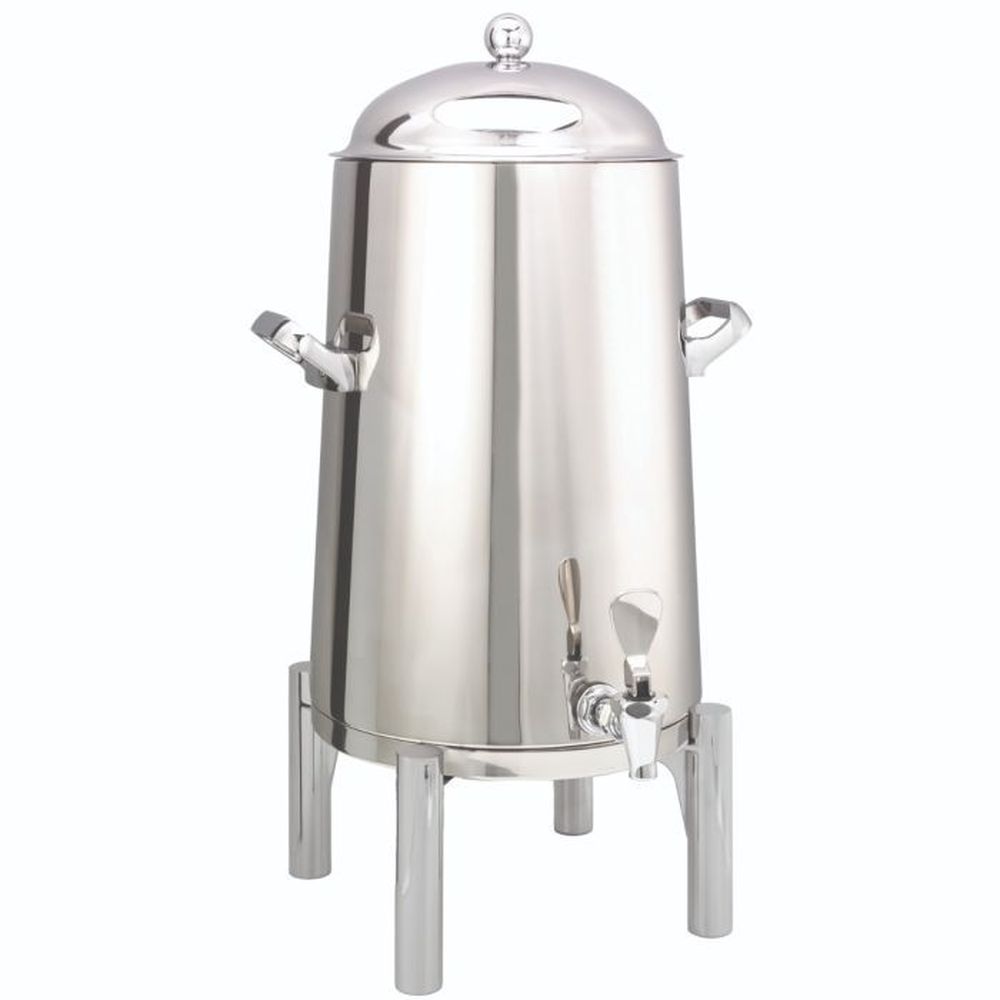 Service Ideas Flame Free Thermo Urn Polished Stainless Round Vacuum ...