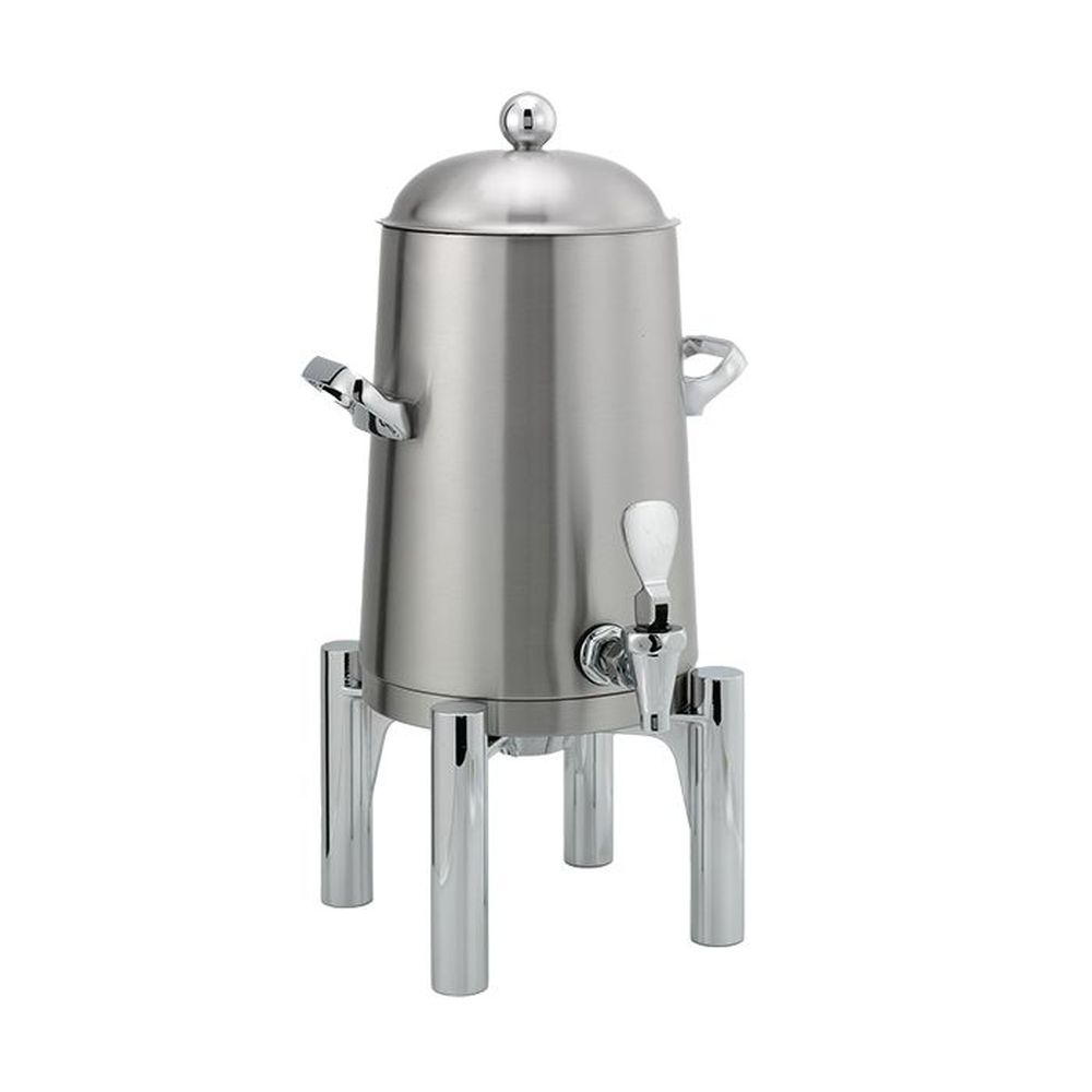 Service Ideas Flame Free Thermo-Urn Brushed Round Stainless Vacuum ...