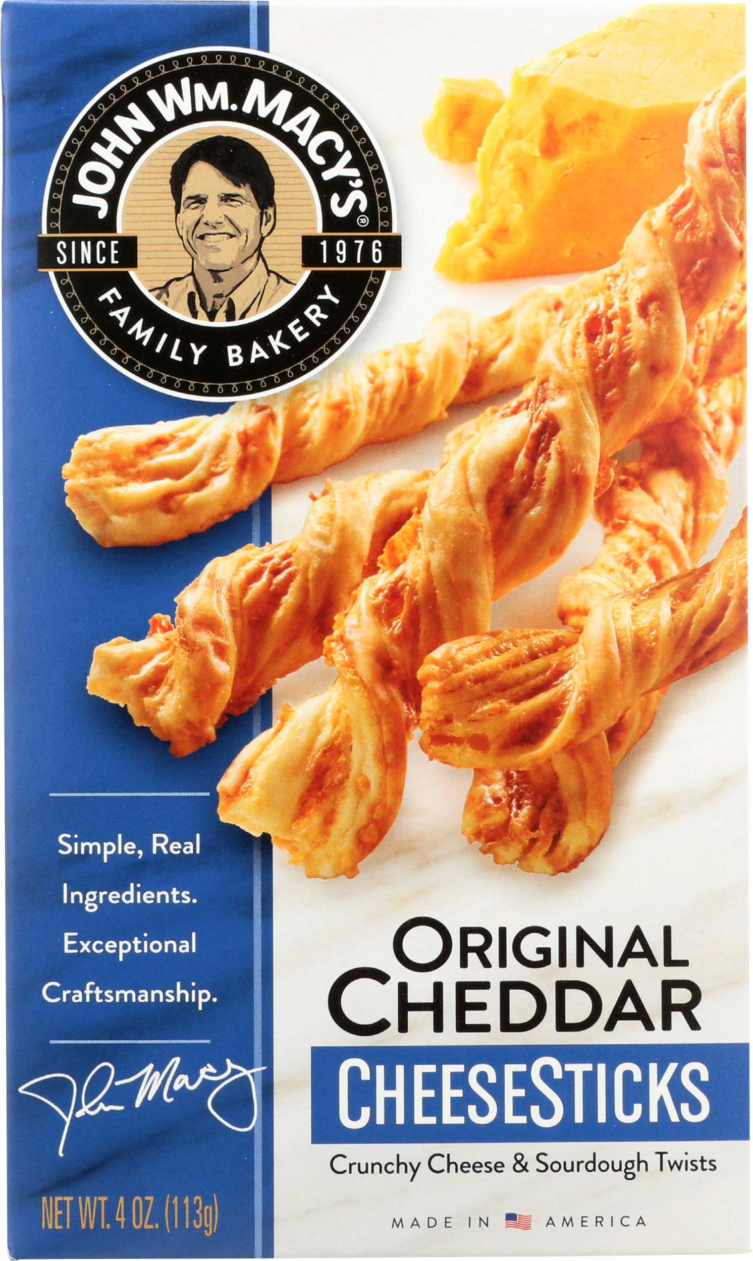Macys Original Cheddar Cheese Stick Case | FoodServiceDirect