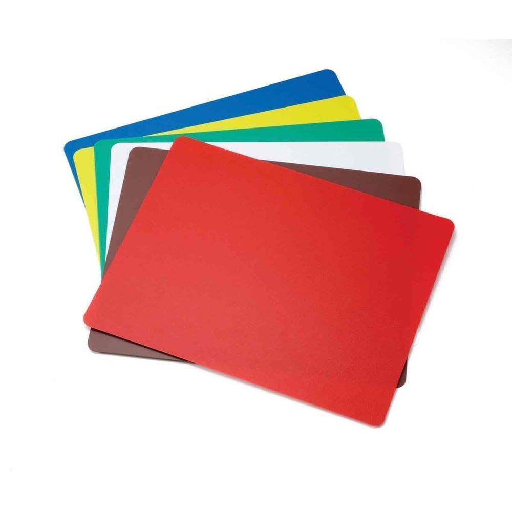 Tablecraft Polyethylene 15 x 20 inch Assorted Color Flexible Cutting ...