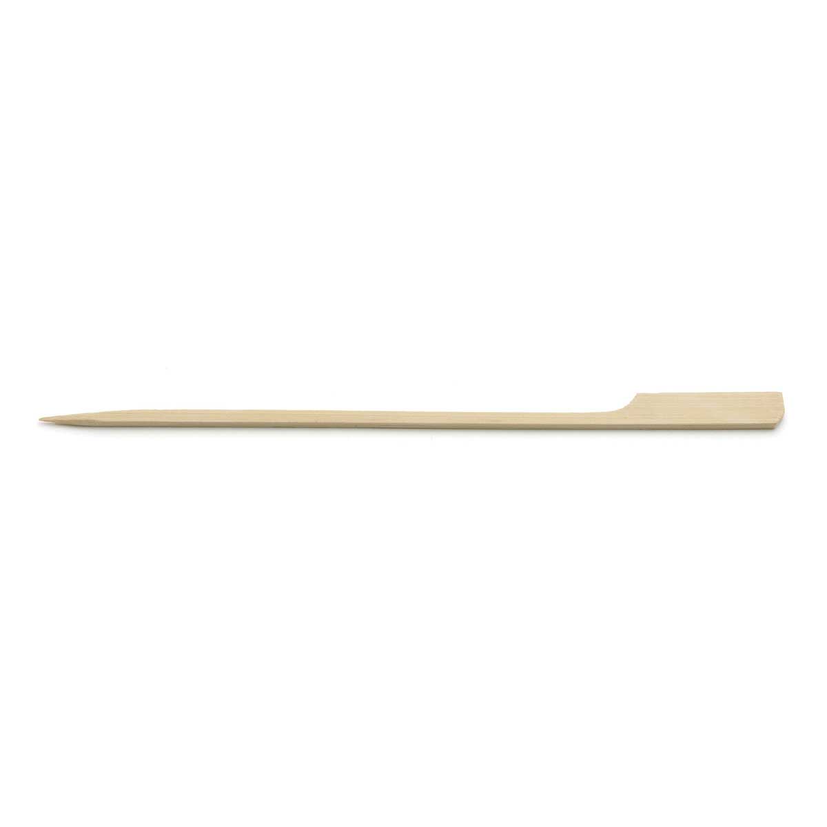 Tablecraft Bamboo Paddle Pick, 7 inch - 100 count per pack -- 12 packs ...