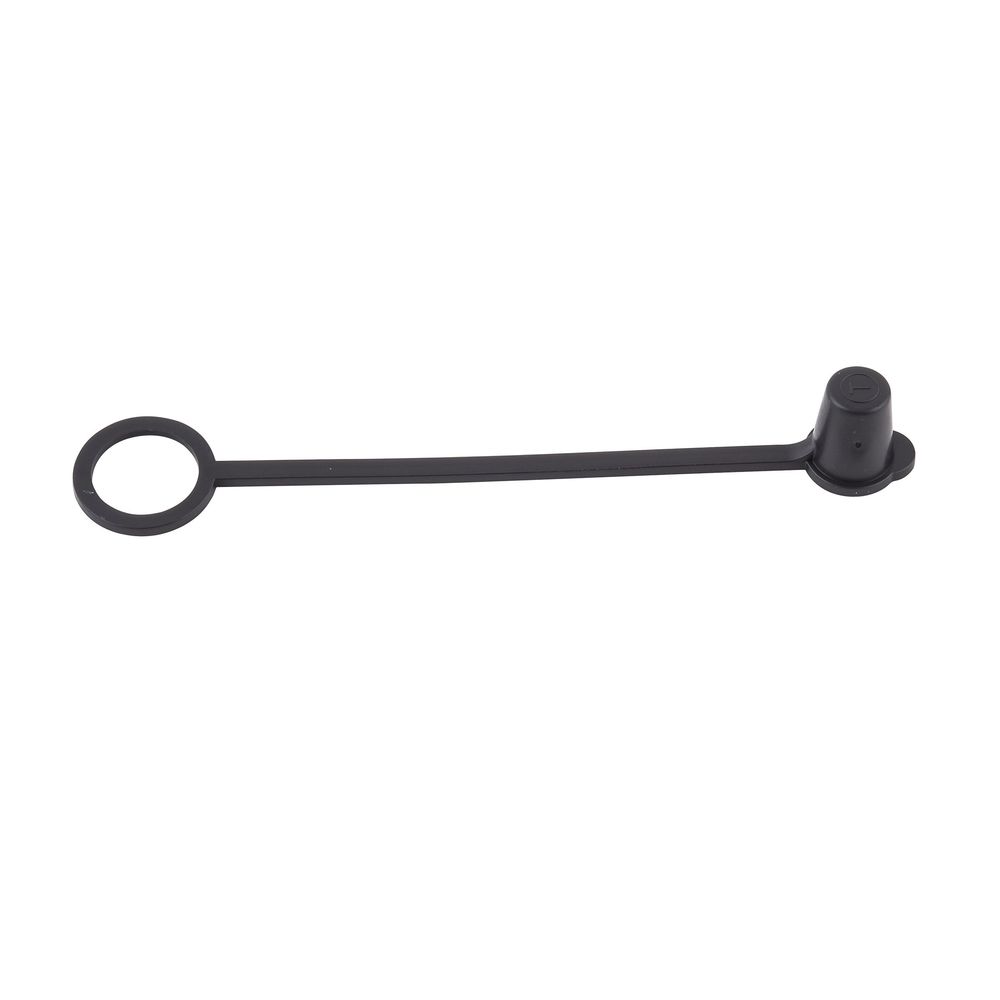 Tablecraft Sani-Cap Black Tethered Cap Fits Standard TipTop Squeeze ...