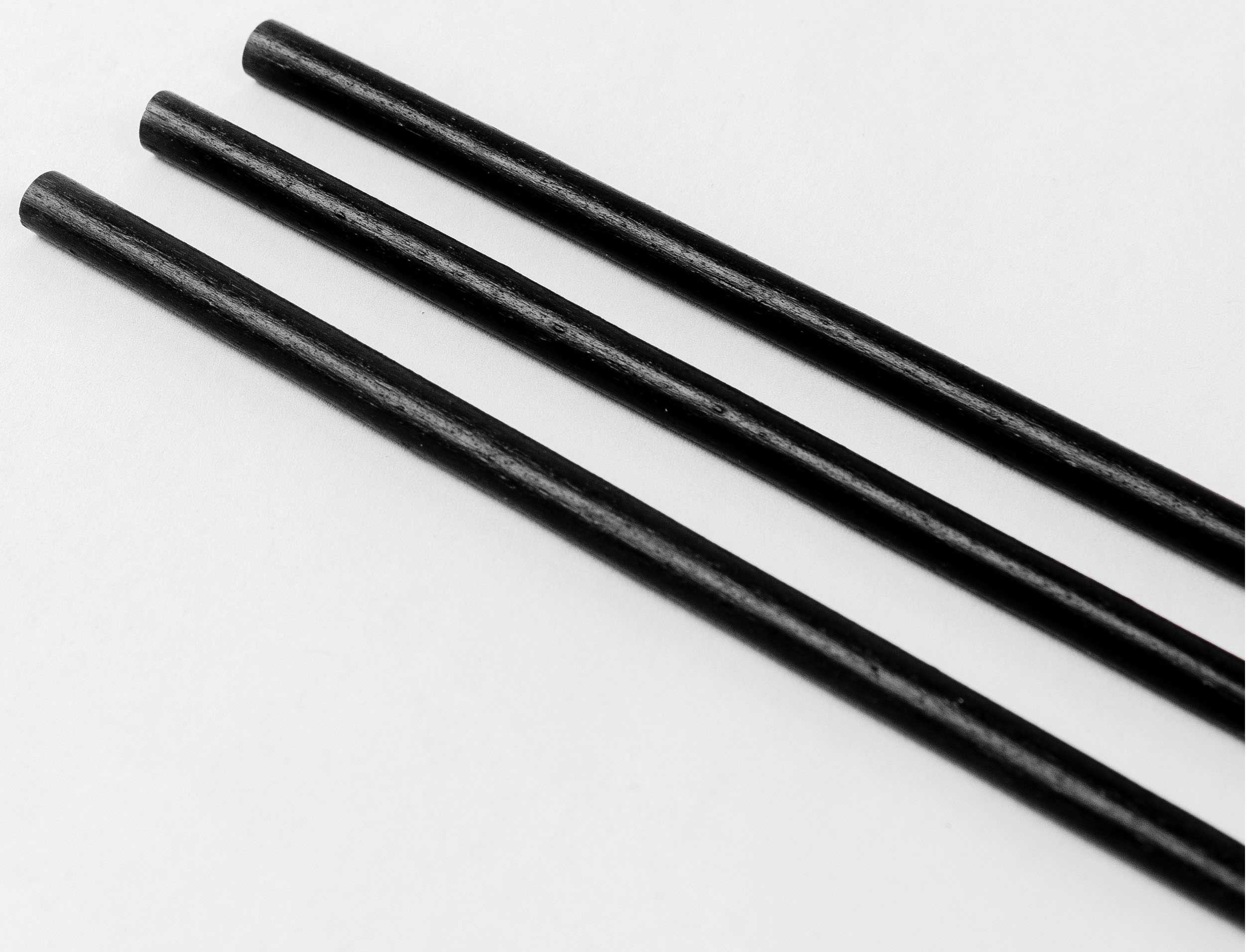 Greenprint Agave Black Unwrapped Jumbo Straw Case | FoodServiceDirect