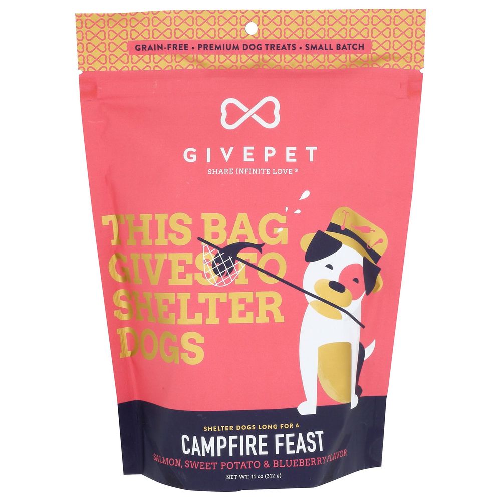 Givepet Campfire Feast Training Dog Treat, 11 Ounce -- 12 per case