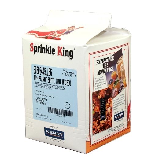 Sprinkle King Chicago Almond Peanut Brittle Crunch Case | FoodServiceDirect
