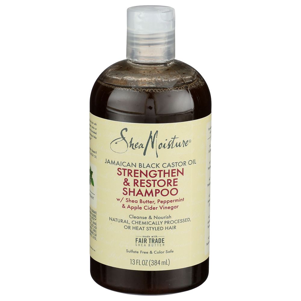 Shea Moisture Jamaican Black Castor Oil Strengthen and Restore Shampoo ...