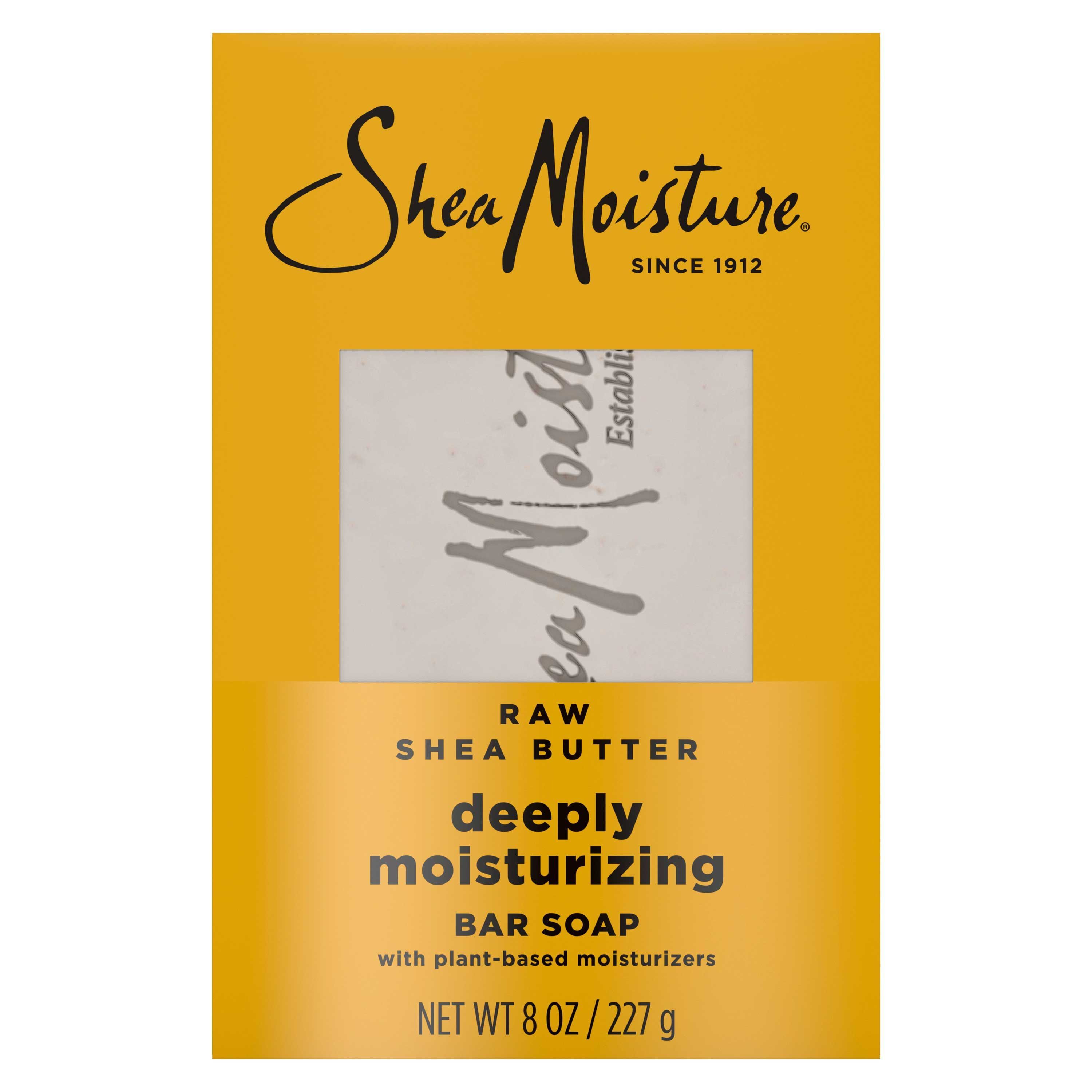 Shea Moisture Raw Shea Butter Bar Soap, 8 Ounce -- 24 per case