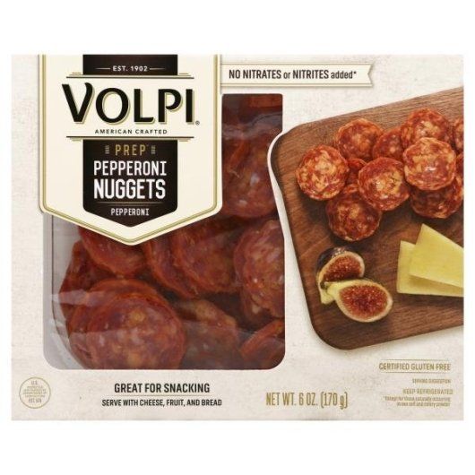 Volpi Sliced Pepperoni Nuggets, 6 Ounce -- 12 per case