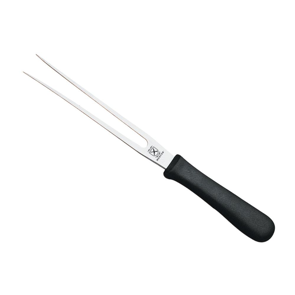 Mercer Culinary Millennia Black Straight Fork, 7 inch