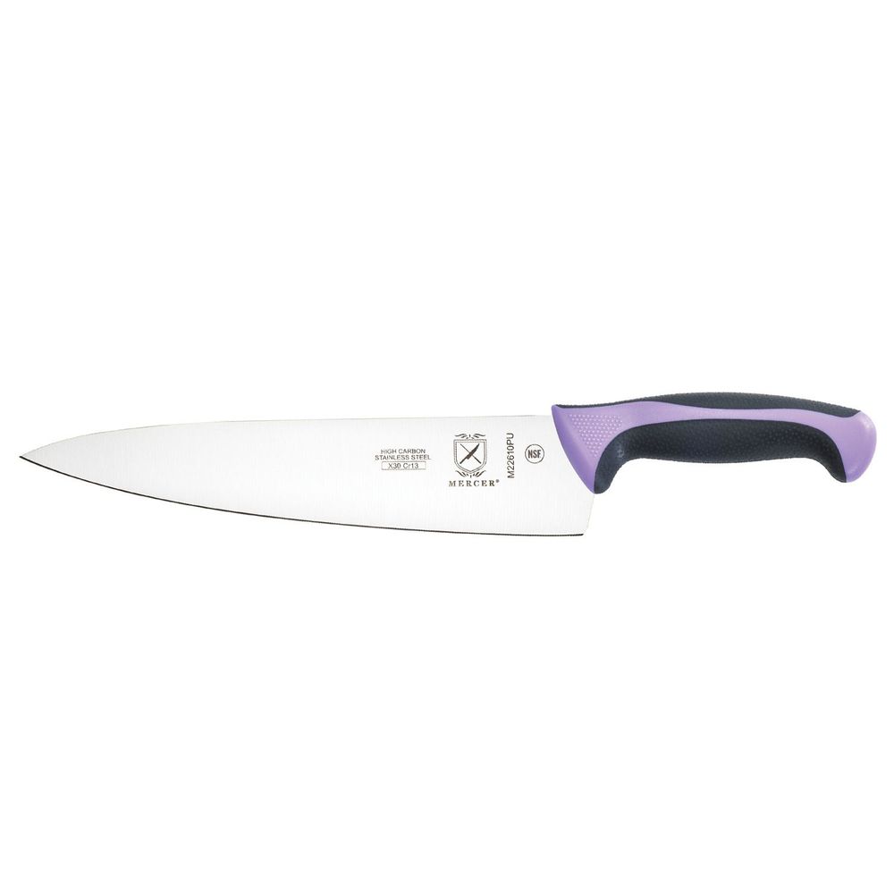 Mercer Culinary Millennia Colors Purple Chefs Knife, 10 inch