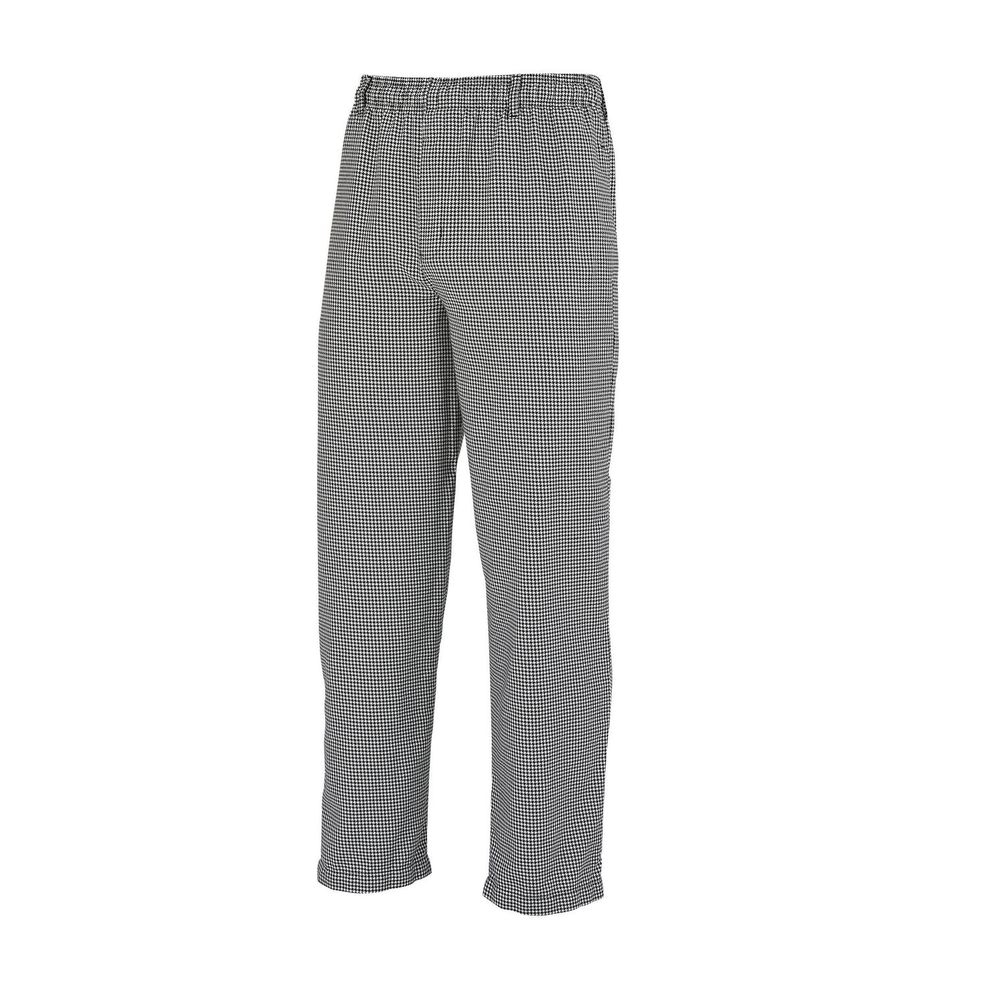 Mercer Culinary Black/White 4X Large Millennia Unisex Cook Pants in ...