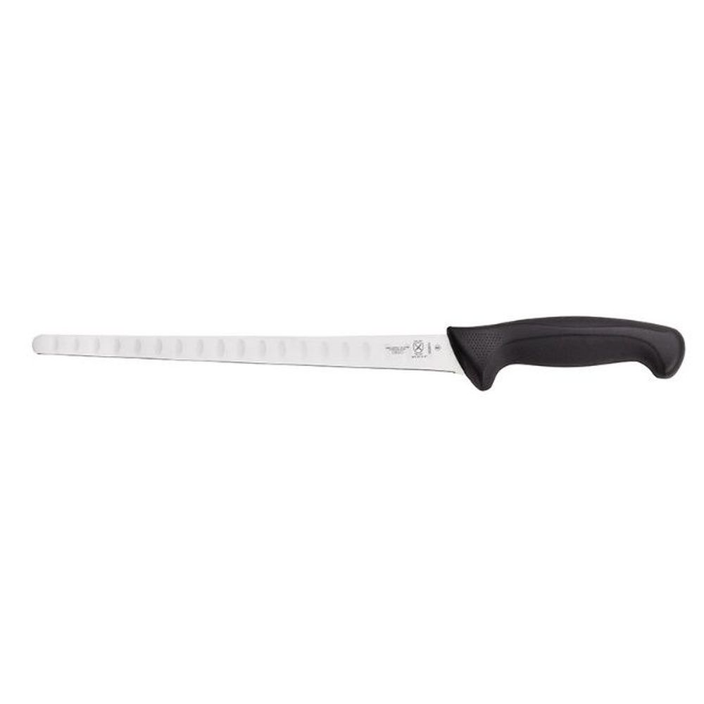 Mercer Culinary Millennia Black Granton Edge Salmon Slicer, 10.3 inch