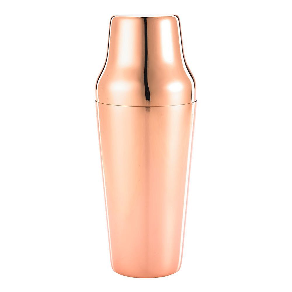 Barfly Copper Plated 2 Piece Cocktail Shaker Set, 24 Ounce