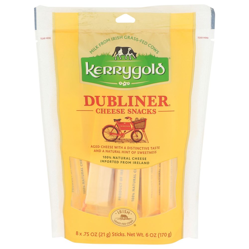 Kerrygold Dubliner Deli Cheese Sticks, 0.75 Ounce -- 96 per case