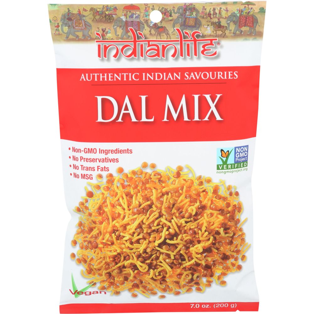 Indianlife Dal Snack Mix, 7 Ounce -- 8 per case