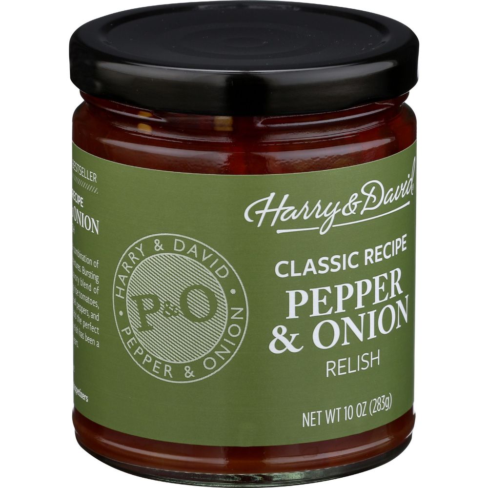 Harry & David Pepper & Onion Relish, 10 Ounce -- 6 per case