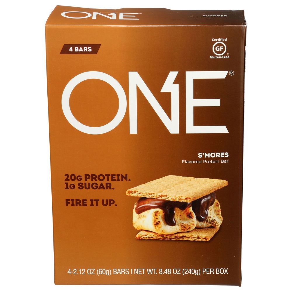 Onebar Smores Protein Bar, 240 Gram -- 6 per case