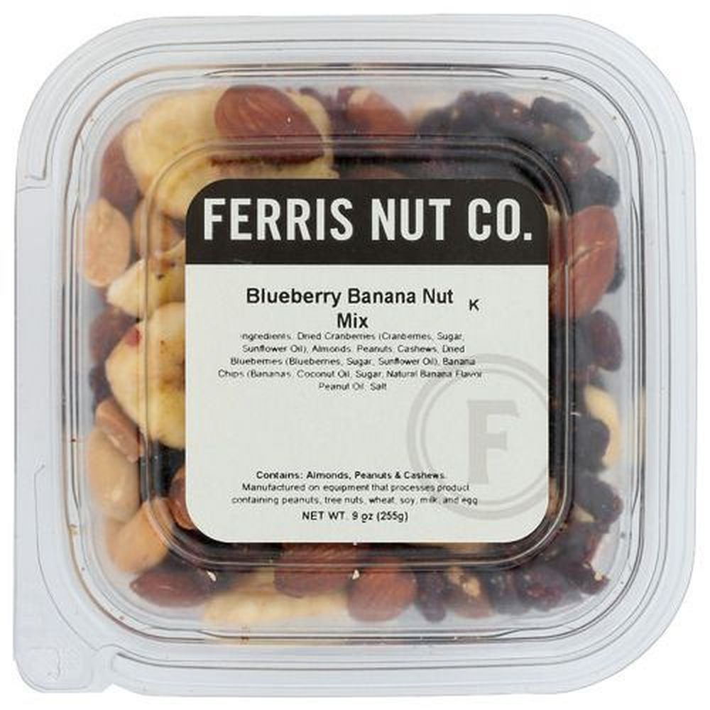 Ferris Coffee and Nut Blueberry Banana Nut Mix, 9 Ounce -- 12 per case
