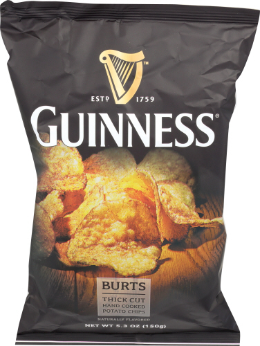 Burts Guinness Original Thick Cut Potato Chips Case | FoodServiceDirect