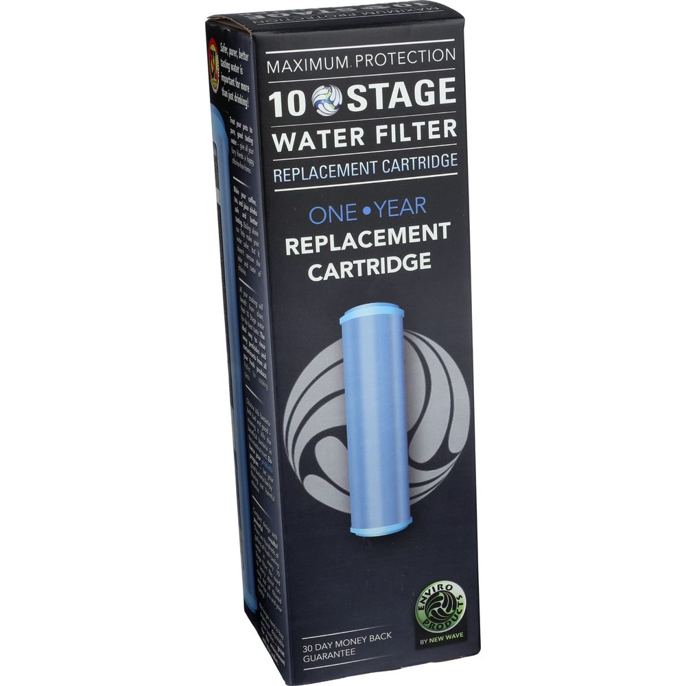 New Wave Enviro 10 Stage Water Filter Replacement Cartridge ...