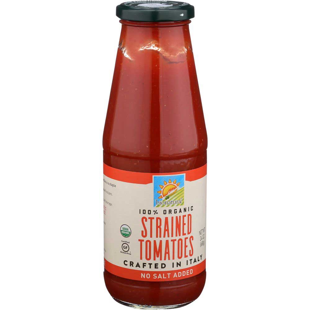Bionaturae Organic Strained Tomatoes Case | FoodServiceDirect