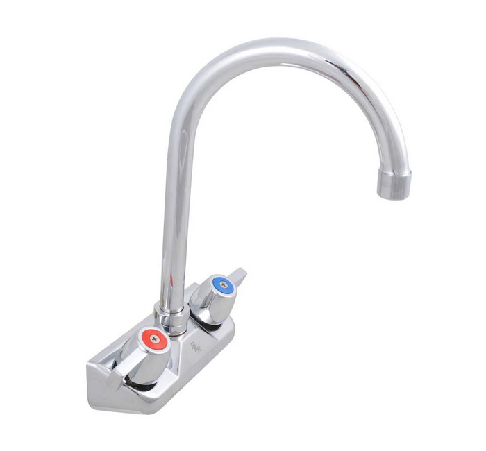 BK Resources Workforce OC Splash Mount Faucet | FoodServiceDirect