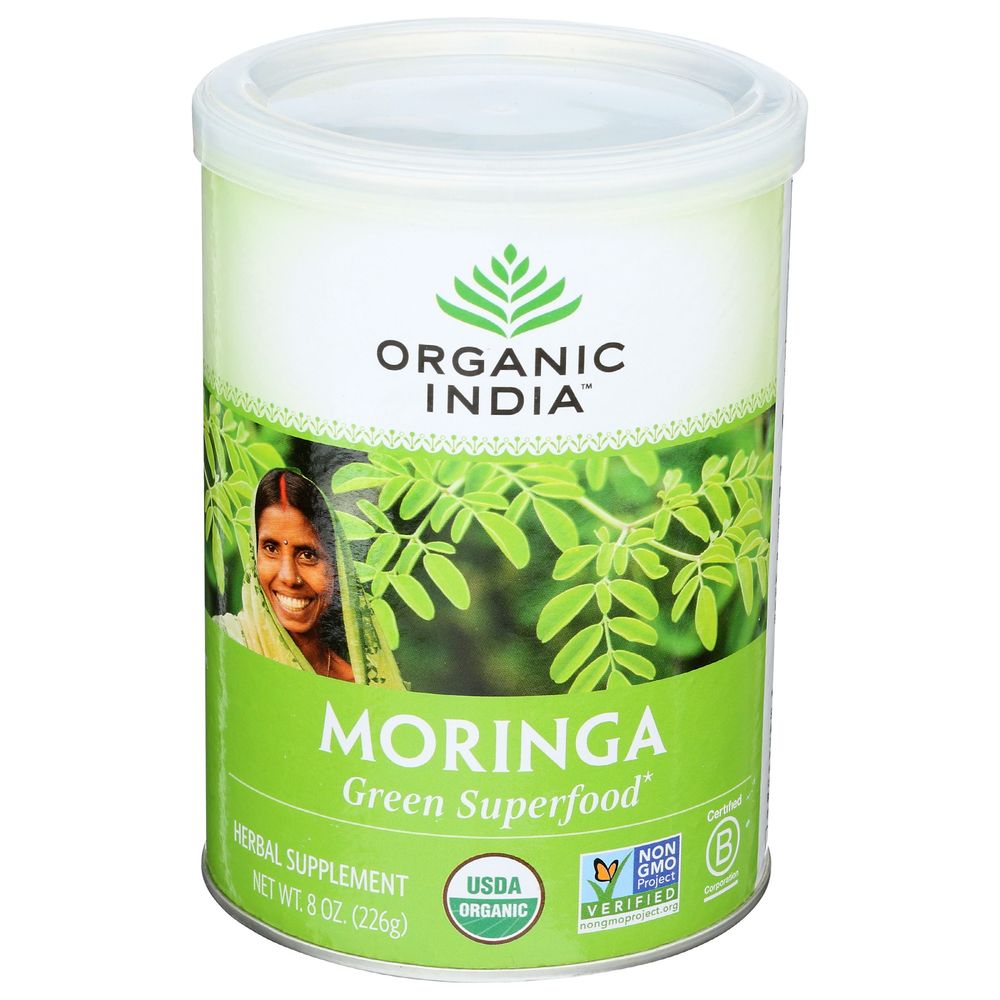 Organic India Moringa Leaf Powder, 8 Ounce