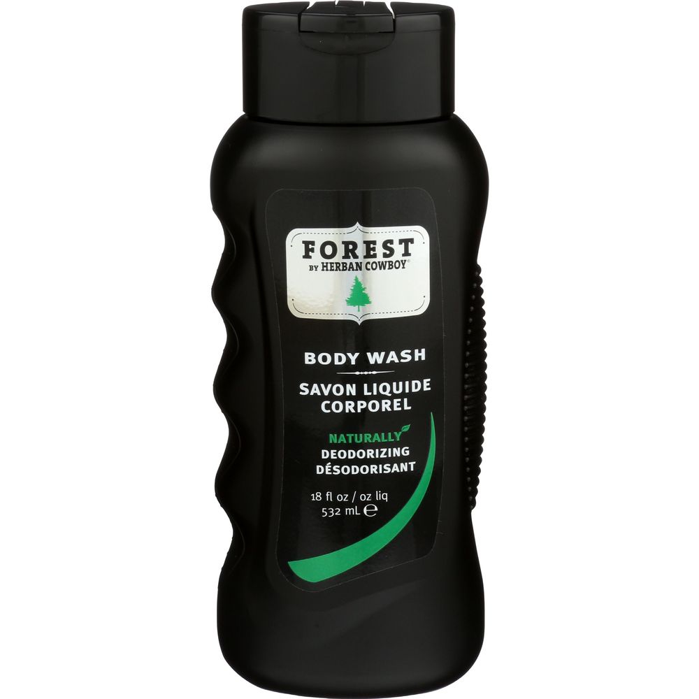 Herban Cowboy Forest Body Wash, 18 Fluid Ounce