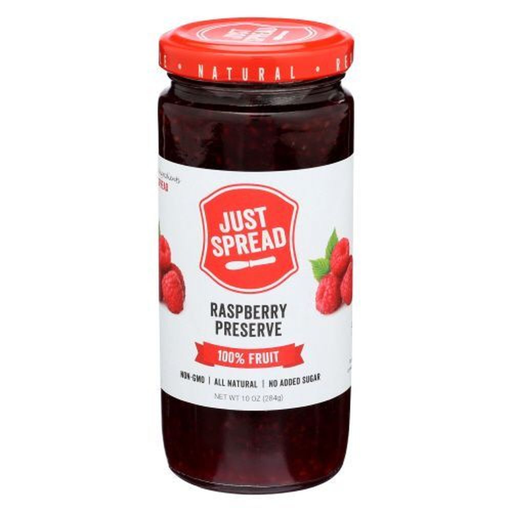 Just Spread Raspberry Preserve, 10 Ounce -- 6 per case ...
