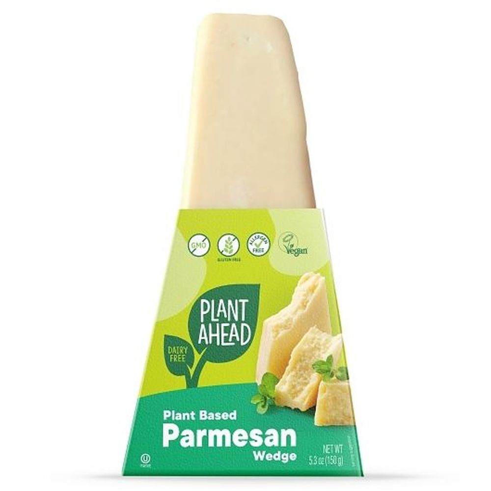 Plant Ahead Plant Based Parmesan Wedge, 5.3 Ounce -- 8 per case