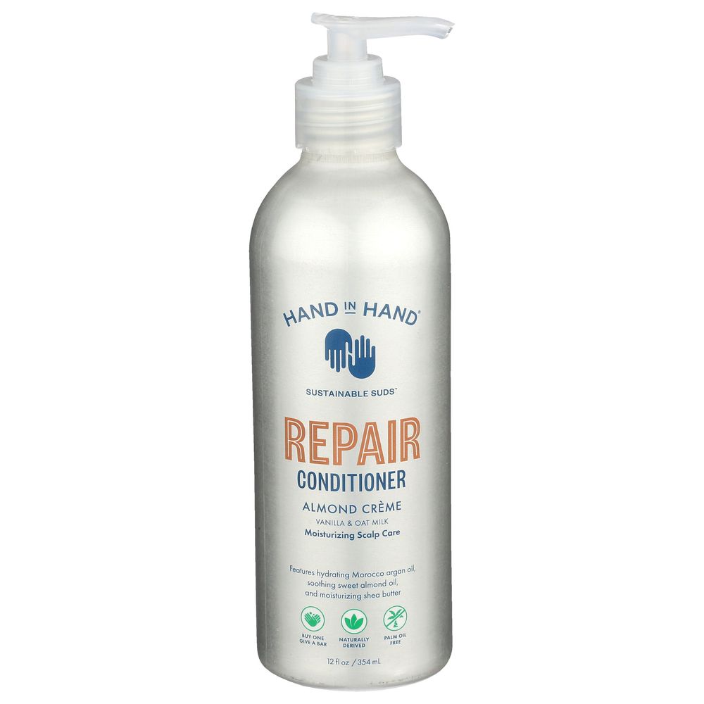 Hand in Hand Repair Almond Creme Conditioner, 12 Fluid Ounce
