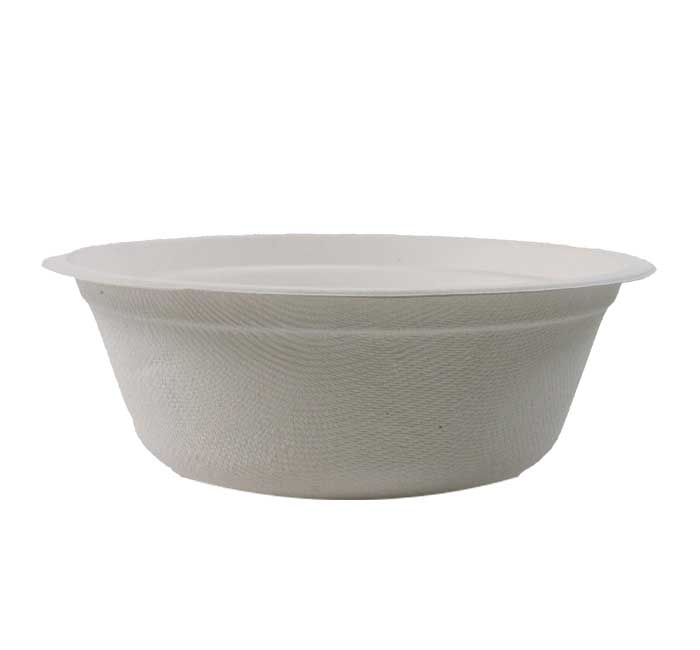 KITCH 24/7 White Classic Molded Fiber Bowl | FoodServiceDirect